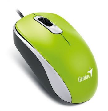 Genius - GENIUS DX-110 USB Optical zeleni miš