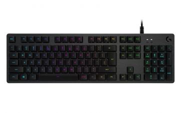 Logitech - Logitech G512 LIGHTSYNC RGB Mechanical Gaming Keyboard with GX Red Switches