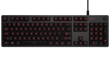 Logitech - Logitech G413 Mechanical Gaming Keyboard Carbon US, USB