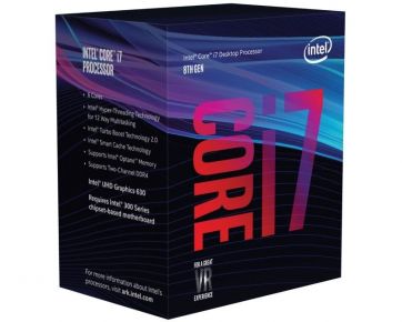 INTEL - Core i7-8700 6-Core 3.2GHz (4.6GHz) Box