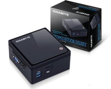 GIGABYTE - GB-BACE-3160 BRIX Mini PC Intel Quad Core J3160 1.6GHz (2.24GHz)
