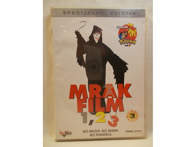 MRAK FILM  1,2,3  2 DVD-A