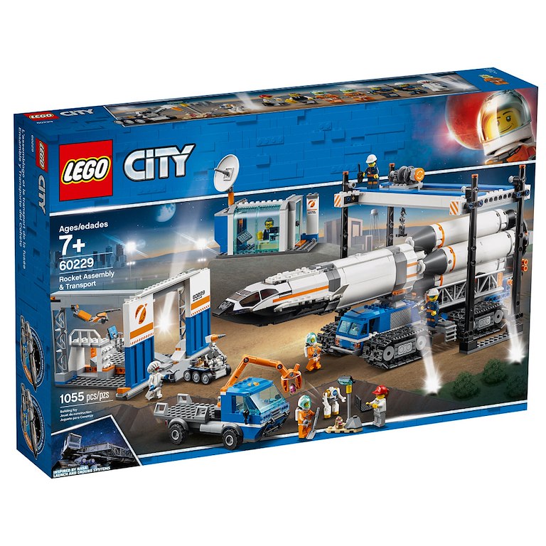 LEGO 60229 Sklapanje i transport raketa
