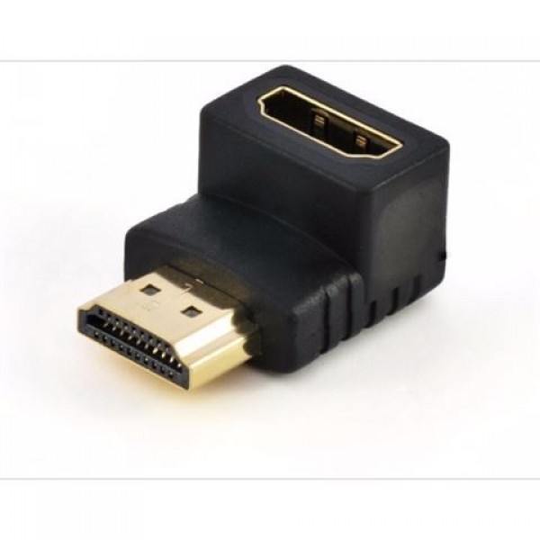 Adapter HDMI na HDMI (M/F) pod uglom