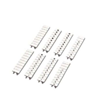 Traka sa oznakama ZB 5, slova L1
Strip, white, snap into tall marker groove, for terminal width: 5.15 mm, lettering field: 5.15 x 10.5 mm