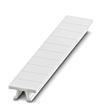 Traka sa brojevima ZB 5, blanko
Strip, white, snap into tall marker groove, for terminal width: 5.15 mm, lettering field: 5.15 x 10.5 mm