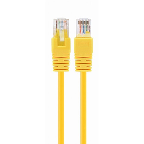 Gembird CAT5e UTP Patch cord, yelow, 0.5 m | PP12-0.5M/Y