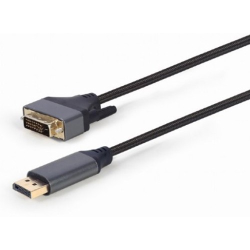 Gembird DisplayPort to DVI adapter cable, ″Premium Series″, 1.8 m | CC-DPM-DVIM-4K-6