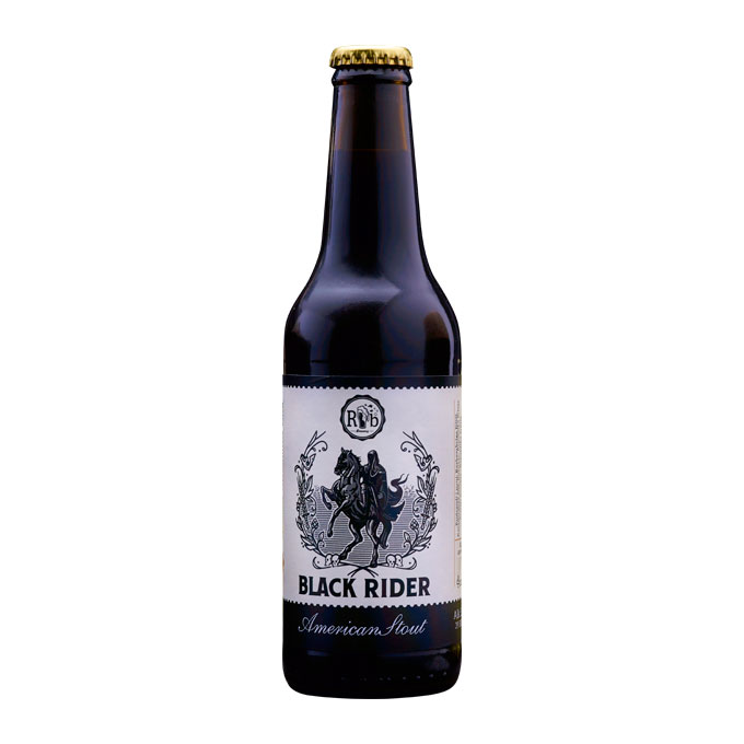 Pivo “Black Rider” stout 0.33l, Razbeerbriga