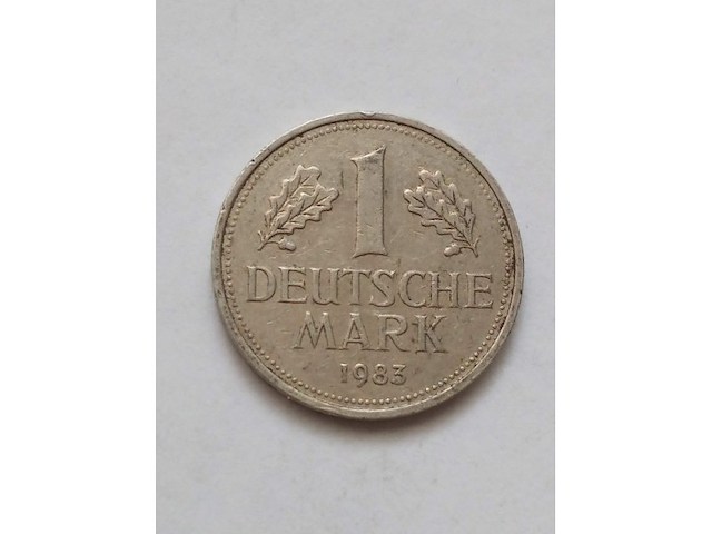 1 Marka 1983.g - G - Nemačka -