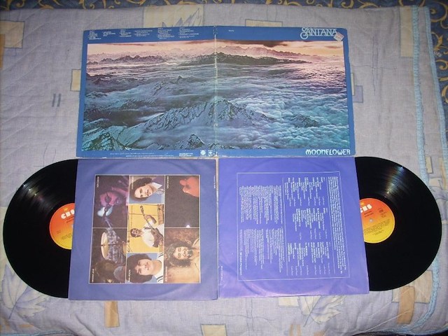 Santana ‎– Moonflower 2LP Suzy 1978.