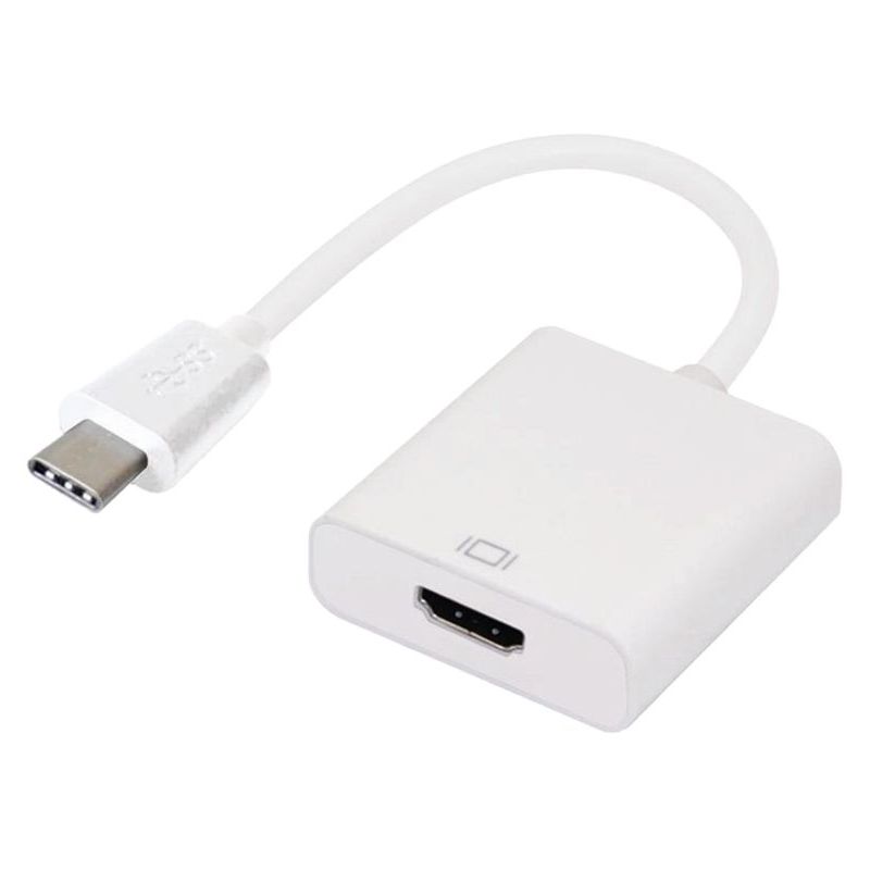 E-green Adapter USB 3.1 tip C (M) – HDMI (F) beli
