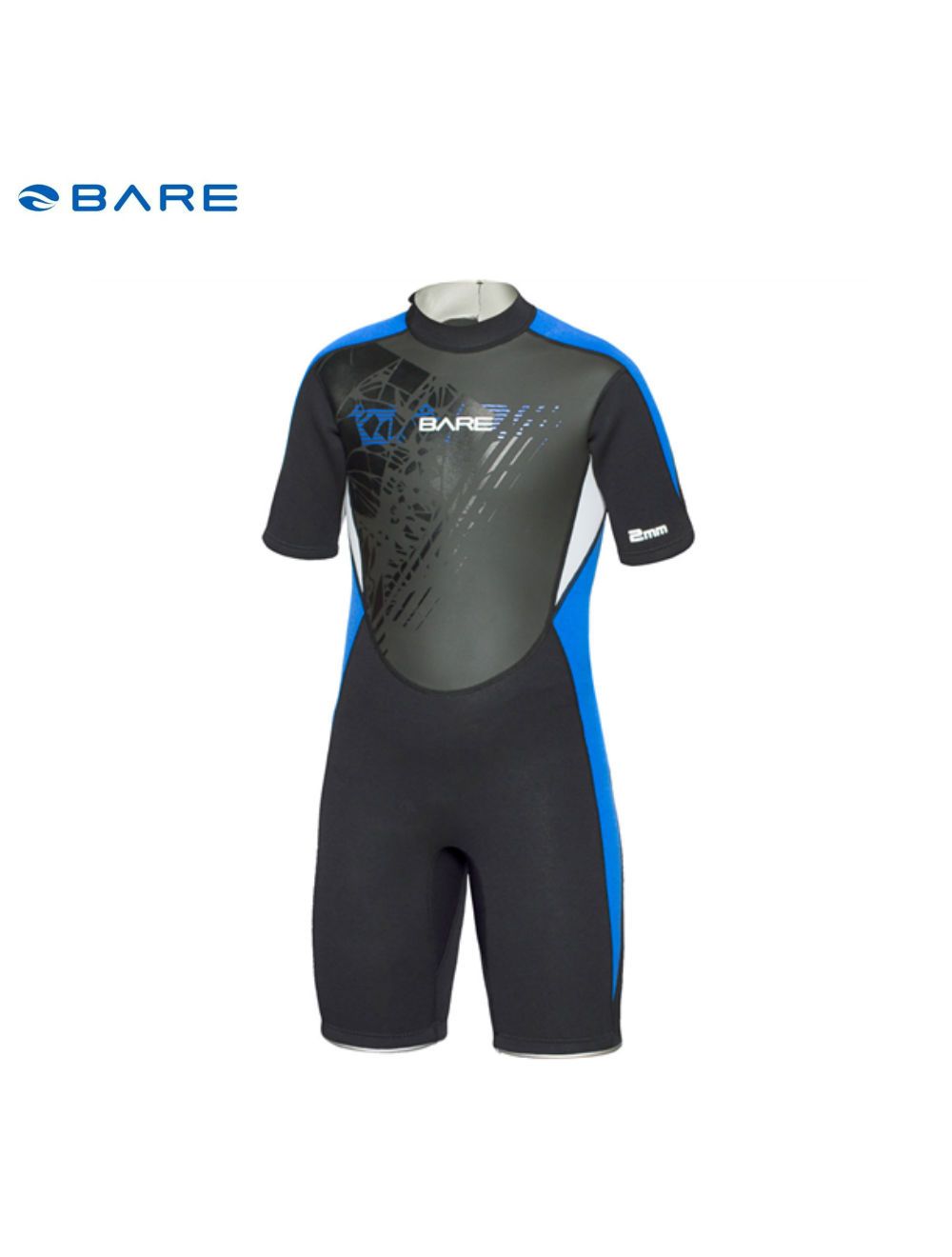 Bare MANTA Youth Shorty 2mm blue