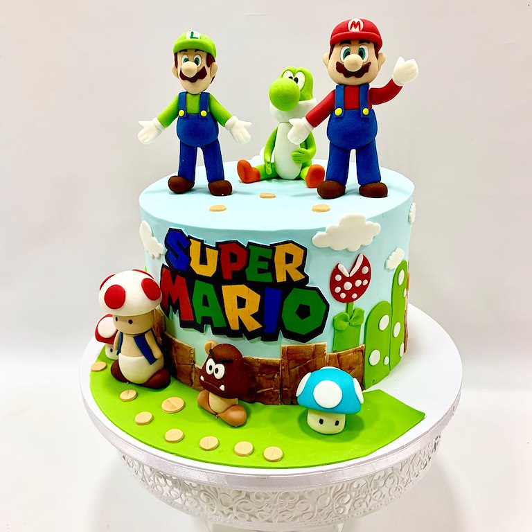 Prodavnica poklona - Torta za decu – Super Mario