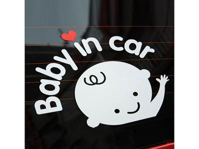 Nalepnica za kola/Baby in car