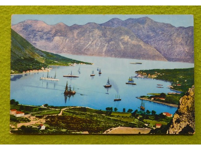 Crna Gora - Boka Kotorska - Engleske ratne lađe 1923