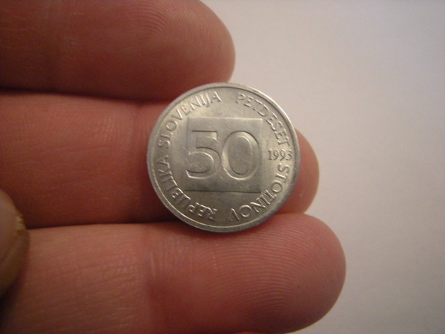50 stotinov 1993 god. Slovenija