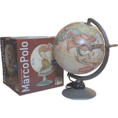 Globus svetleći Marco Polo 26cm prečnik Tecnodidattica