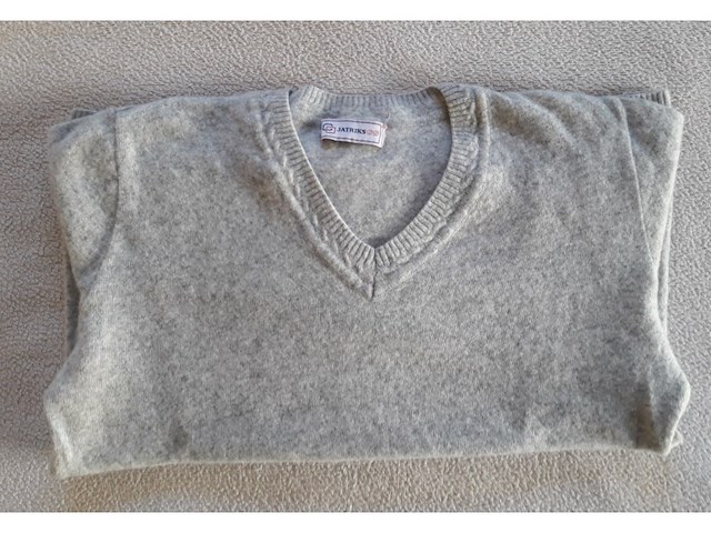 Sivi ženski džemper