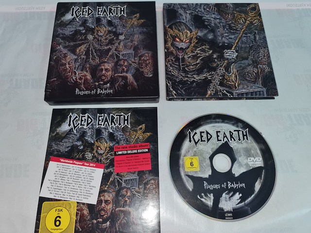Iced Earth - Plagues of Babylon CD-DVD ltd. , ORIGINAL