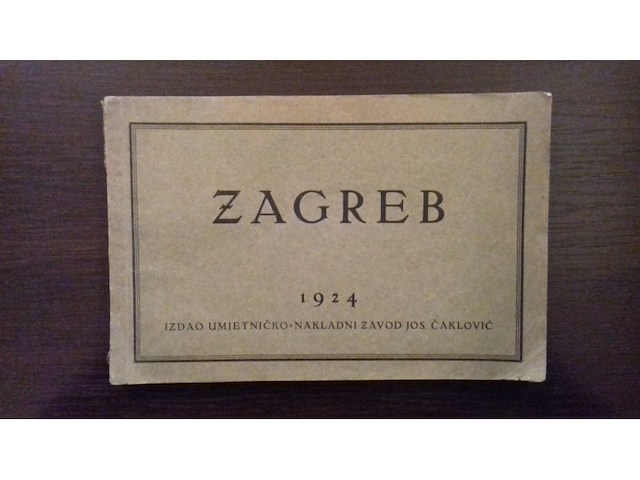 Zagreb 1924 - fotomonografija,Ivan Bojničić RETKO