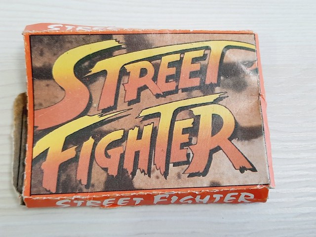 Street Fighter sličice iz kutije žvaka