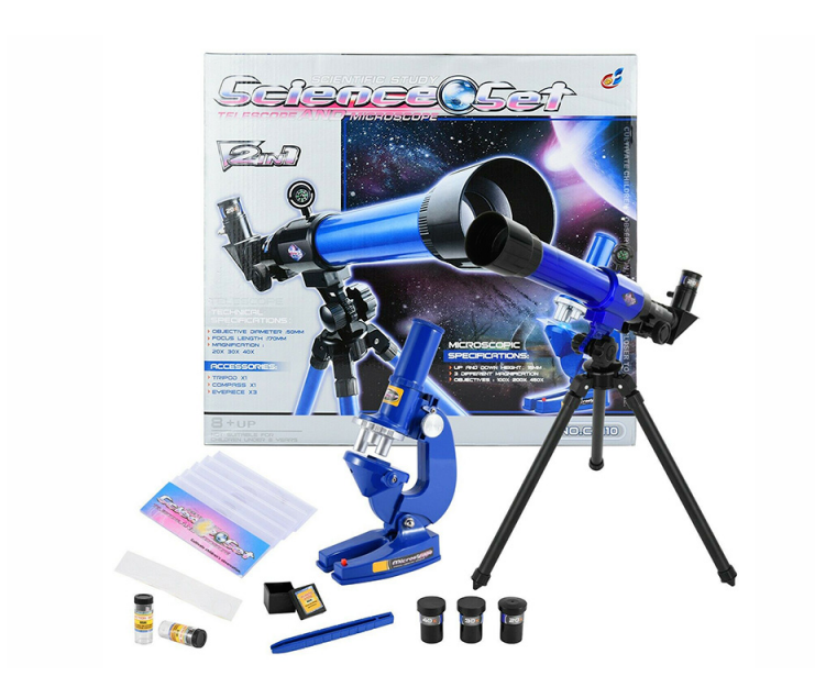 Teleskop + mikroskop