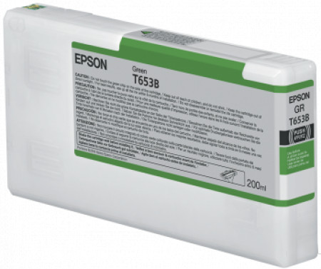 Epson green Ink cartridge (200ml) T653B