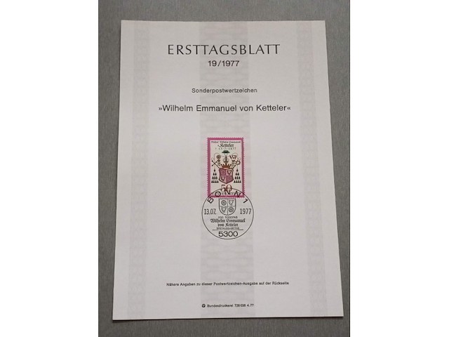 ETB Nemačka  - Wilhelm Emmanuel Von Ketteler