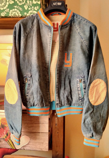 Vintage teksas ženska jakna