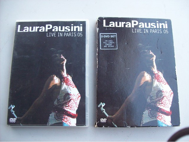 Laura Pausini - LIVE IN PARIS 05 (2-DVD SET)