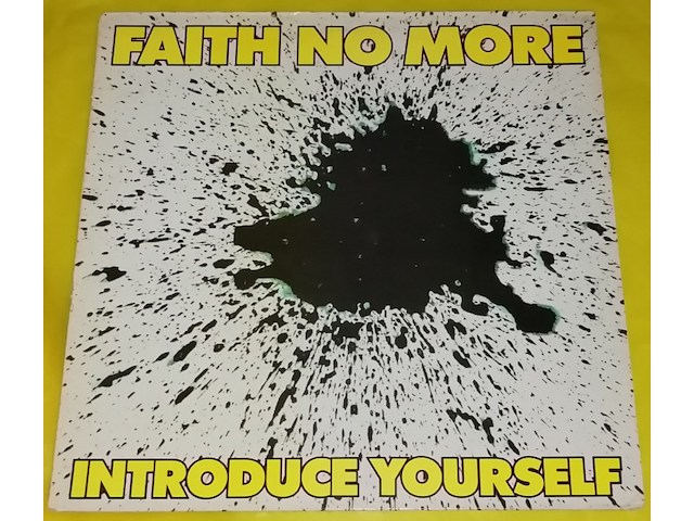 Faith No More ‎– Introduce Yourself (LP), UK PRESS