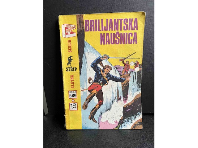 zlatna serija 589 - Brijijantska naušnica - mark