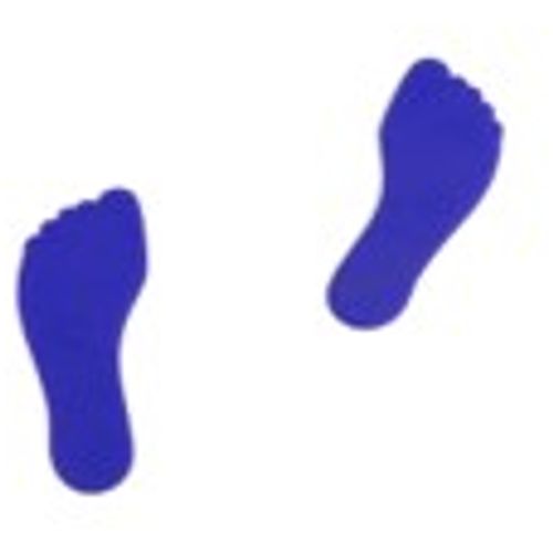 Gumena stopala za pod dostupna u crvenoj i plavoj boji