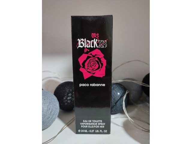 Black XS Paco Rabanne ženski parfem 20 ml