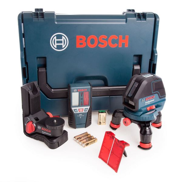 Bosch – GLL 3-50 + BM 1 Linijski laser sa 3 linije – samonivelišući u L-Boxx koferu