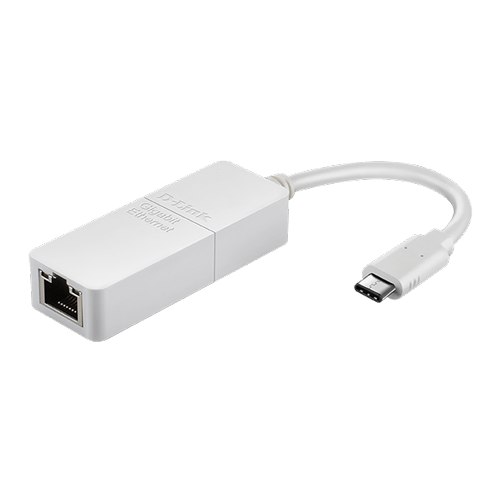 D-LINK mrežni adapter USB C na RJ45 (Beli) - DUB-E130