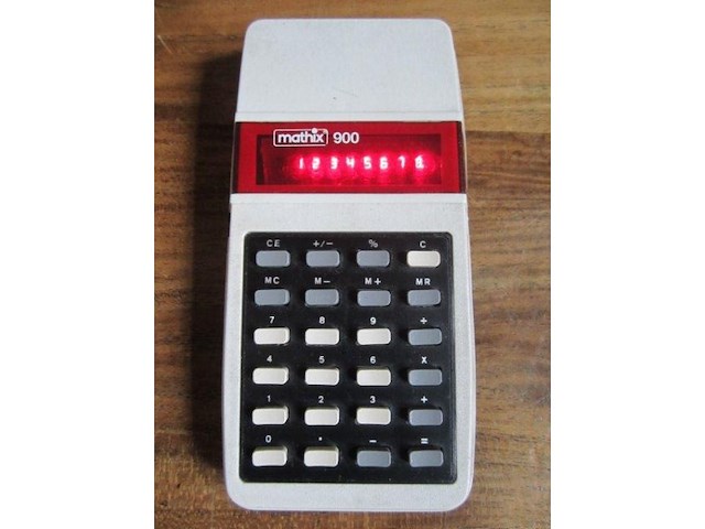 MATHIX 900 - stari kalkulator iz 1977.godine