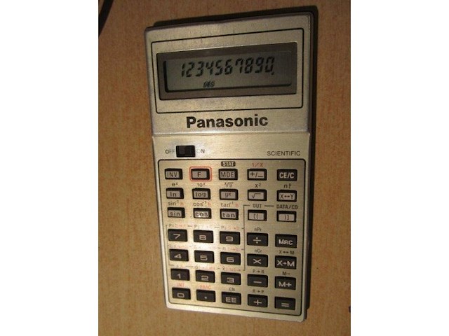 PANASONIC JE-1433U - stari kalkulator