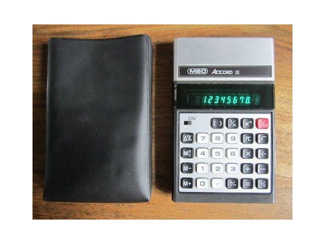 MBO Akkord III - stari kalkulator