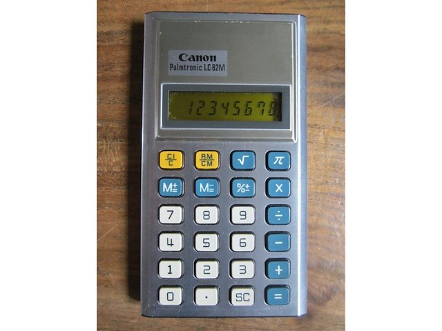 CANON Palmtronic LC-82M - stari kalkulator