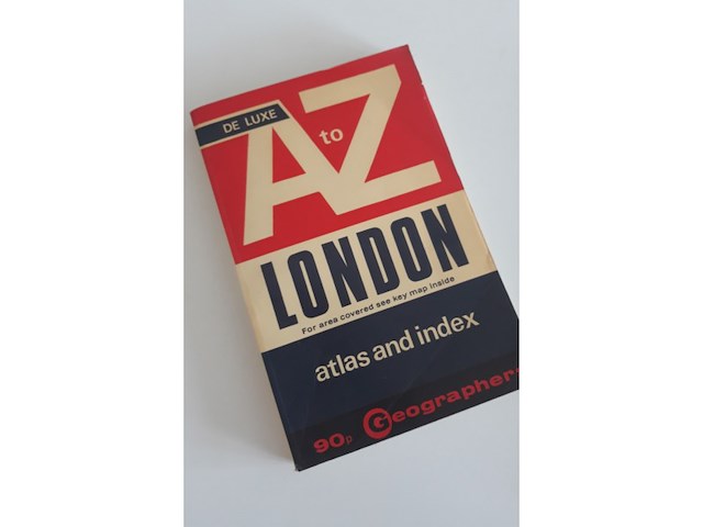 LONDON A to Z – STREET ATLAS  LONDON  DE LUXE