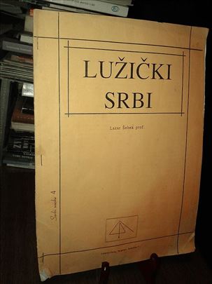 Lužički Srbi - Lazar Šebek
