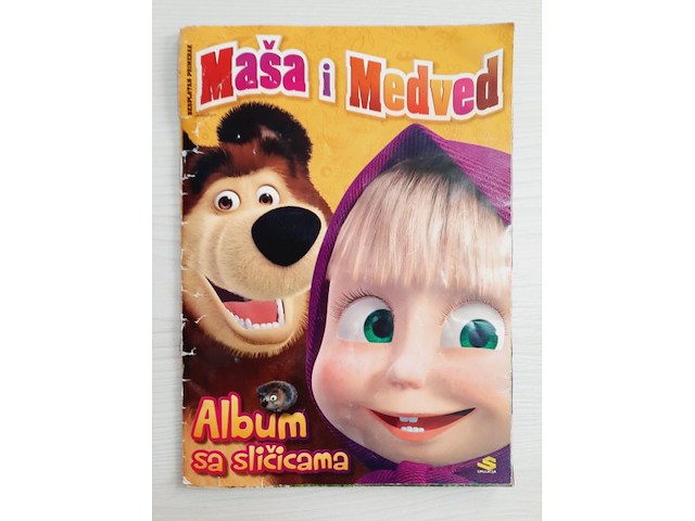 Album za sličiće - Maša i Medved