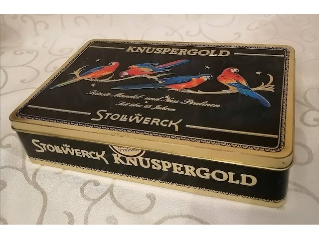 Stollwerck nemačka dekorativna metalna kutija