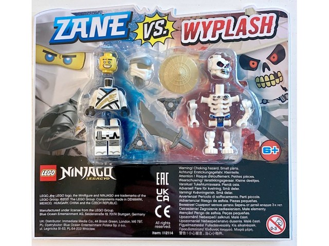 LEGO Ninjago - 112114 Zane vs. Wyplash blister pack