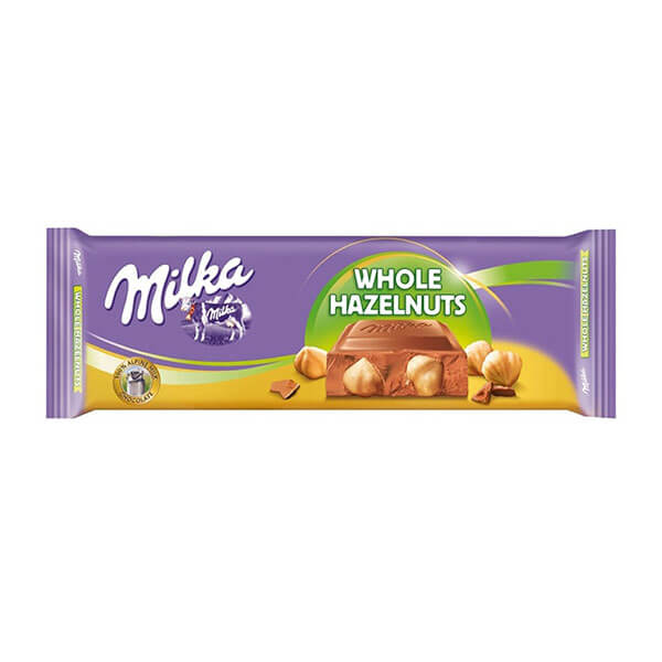 Milka whole hazelnuts 270g