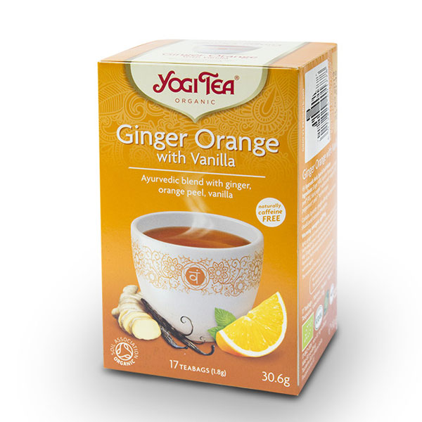 Čaj đumbir pomorandža Yogi Tea