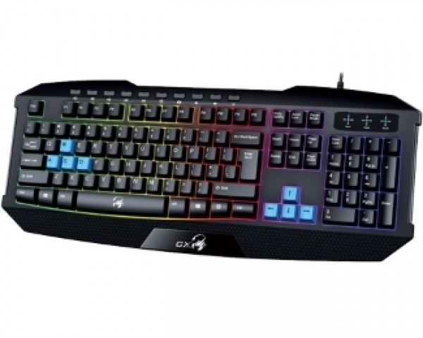 GENIUS K215 Scorpion Gaming USB YU crna tastatura