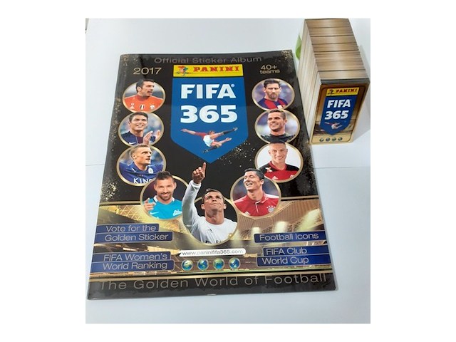 FIFA 365 2017 kompletan set + album